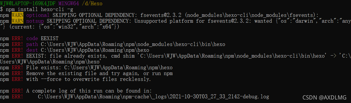 【Hexo】+【Github】搭建blog_yamlexception: duplicated mapping key-CSDN博客