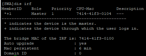 HCL配置 IRF 堆叠实验_hcl irf-CSDN博客