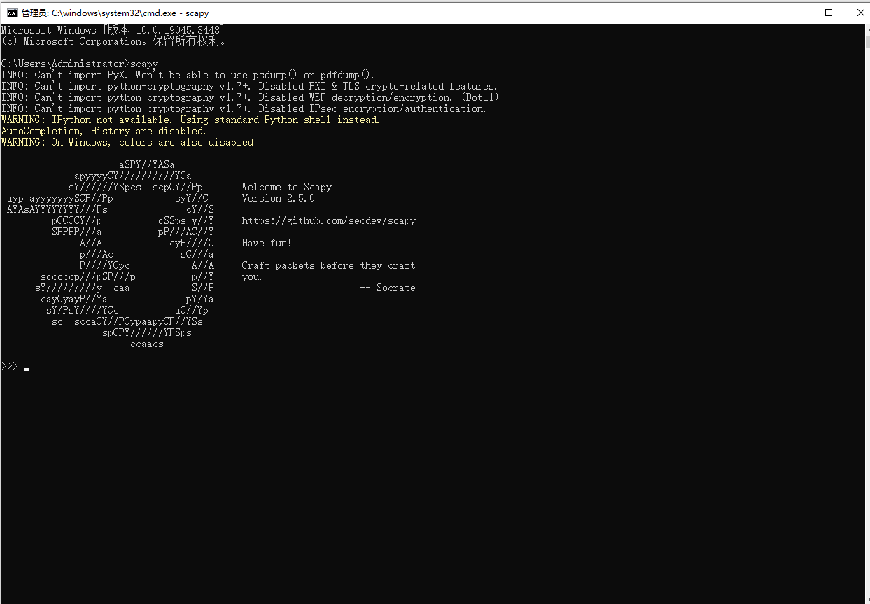 python的scapy库基础使用_python scapy-CSDN博客