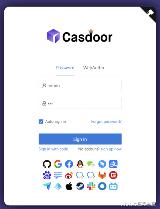 Casdoor: 开源SSO解决方案-CSDN博客