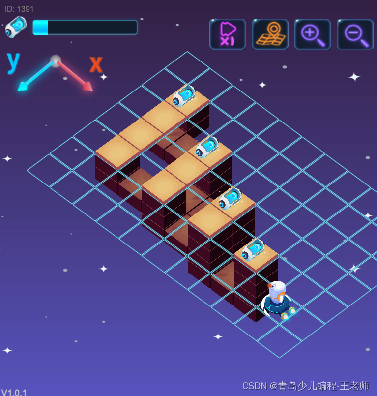 ICode国际青少年编程竞赛- Python-2级训练场-range函数_icode range函数-CSDN博客