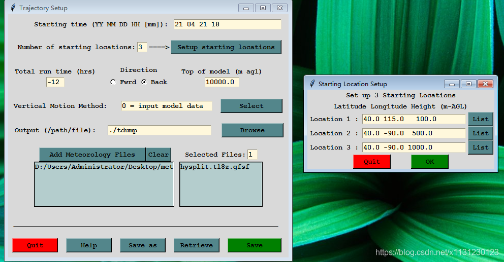 HYSPLIT 教程 有关记录_hysplit 在线-CSDN博客