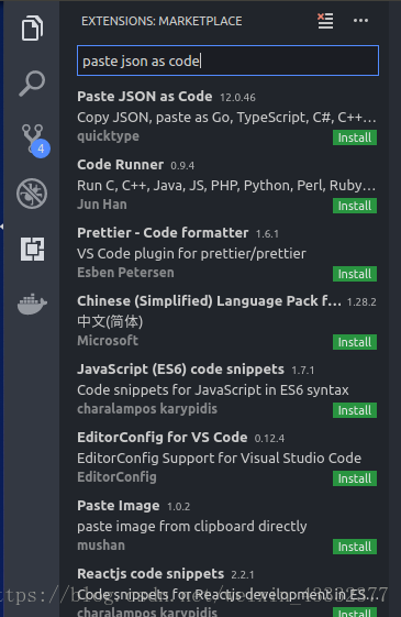 程序员延年益寿的VSCODE神器 —— Paste JSON as Code-CSDN博客