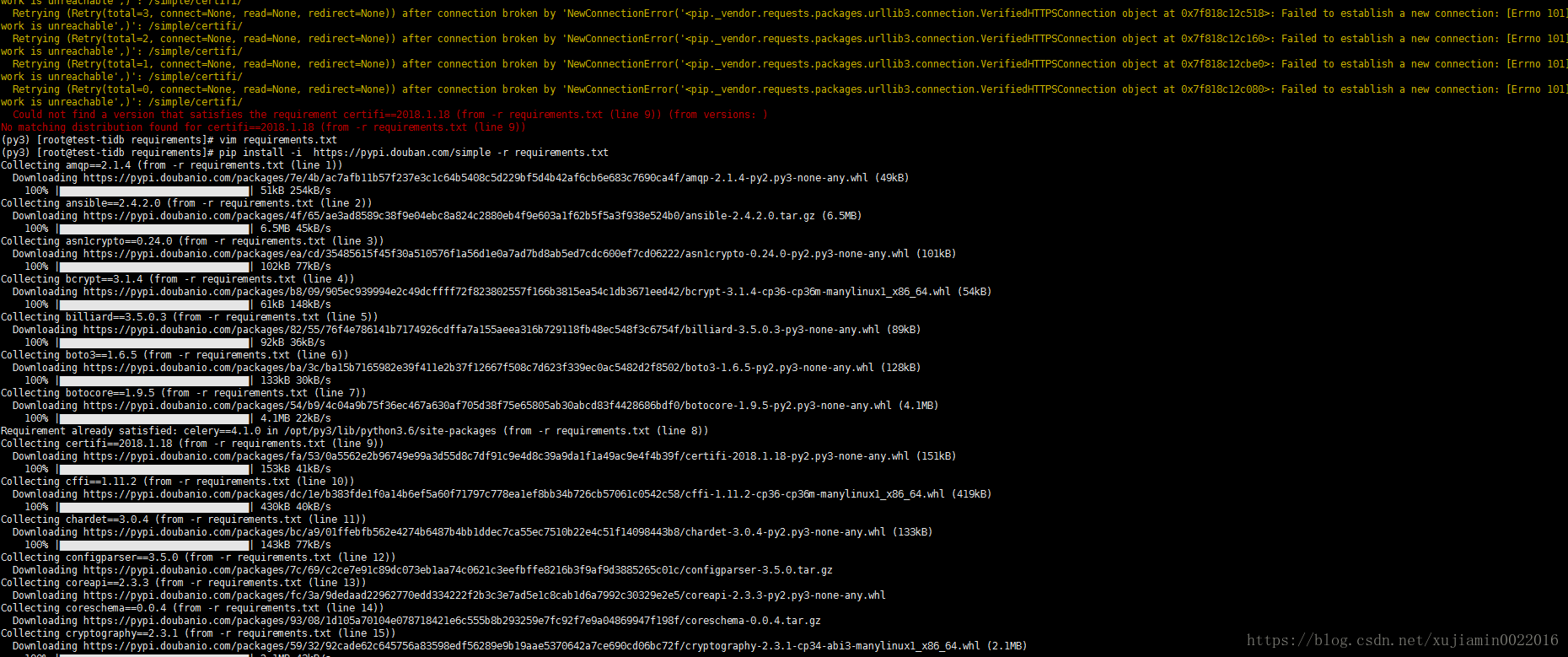 centos7 安装jumpserver_requirements.txt: 没有那个文件 jump server-CSDN博客
