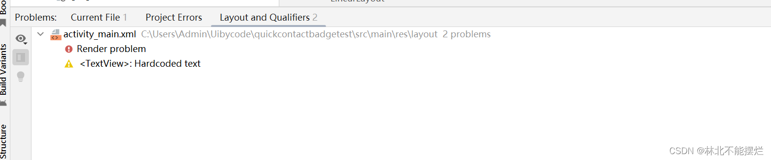 Androidstudio 中的render problem_android studio render problem-CSDN博客