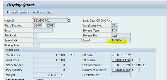 SAP WM Storage Type下有相同数量的正负库存，如何调平？-CSDN博客