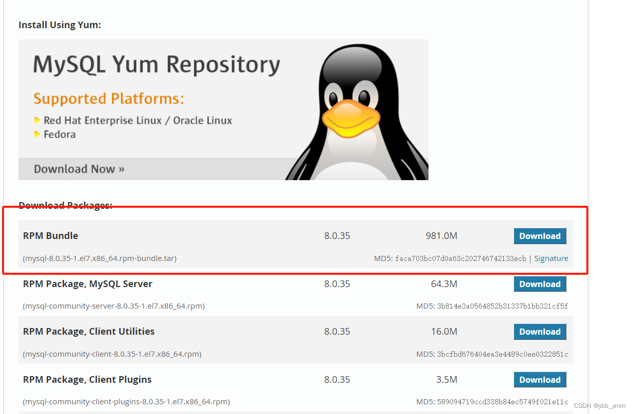 手把手教你Centos7下安装mysql8.0.35_centos7 mysql8.0.35安装-CSDN博客