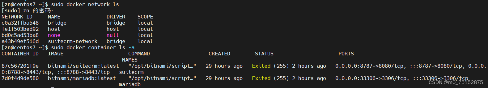 Linux 使用虚拟化技术搭建SuitCRM系统_suitecrm docker-CSDN博客