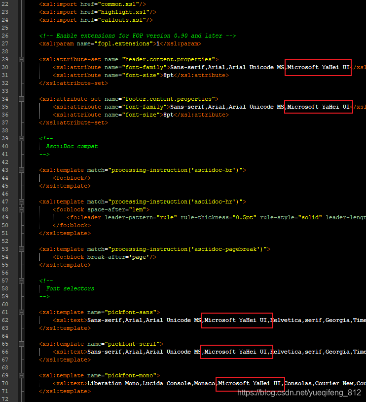 AsciidocFx(1.7.4)导出pdf中文显示异常处理-CSDN博客