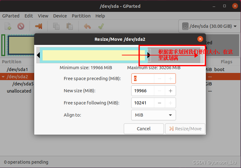 ubuntu 20.04 tls桌面版扩/dev/sda5盘对应的/分区_ubuntu sda5在sda2下面-CSDN博客