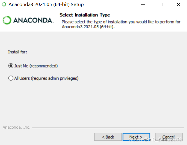 Anaconda安装以及pytorch cpu版本安装配置_conda install pytorch torchvision torchaudio cpuon-CSDN博客