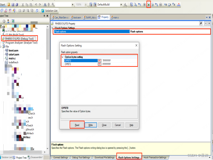 关于Renesas R7 的选项字节开关看门狗_cs+ 选项字节-CSDN博客