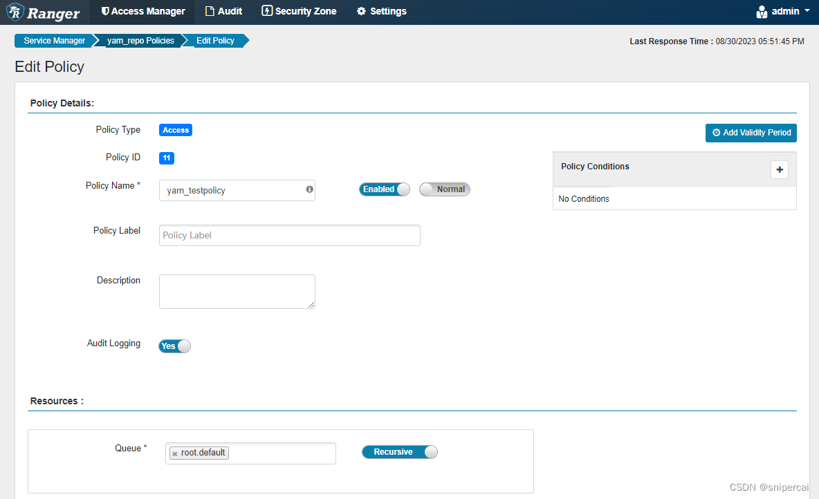 Centos7 + Apache Ranger 2.4.0 部署_centos安装配置apacherangerjdbc-CSDN博客