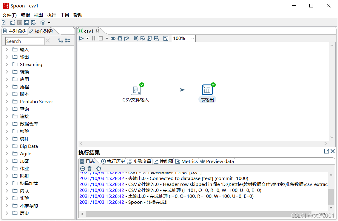 Kettle CSV文件与json文件转换实例_kettle csv转json-CSDN博客