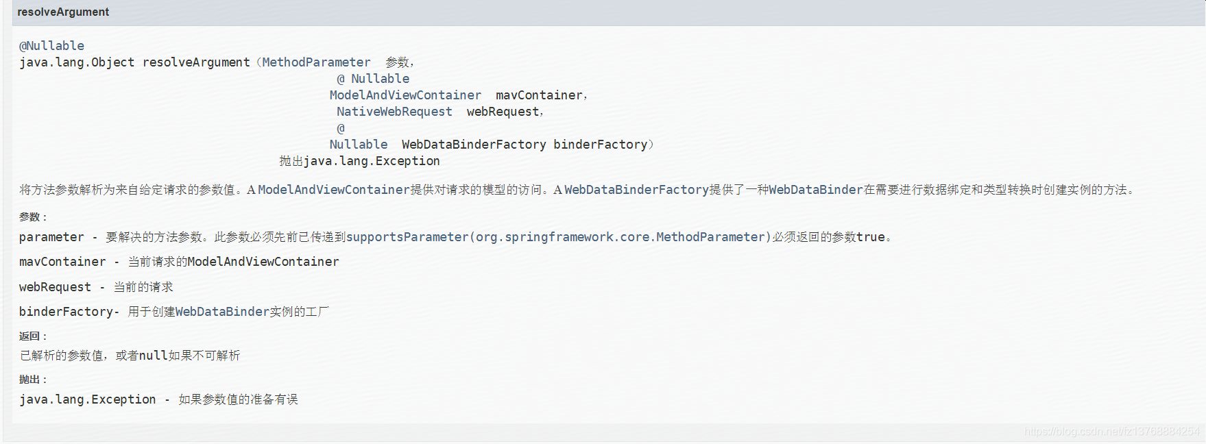 HandlerMethodArgumentResolver的简单使用_handlermethodargumentresolver 使用-CSDN博客