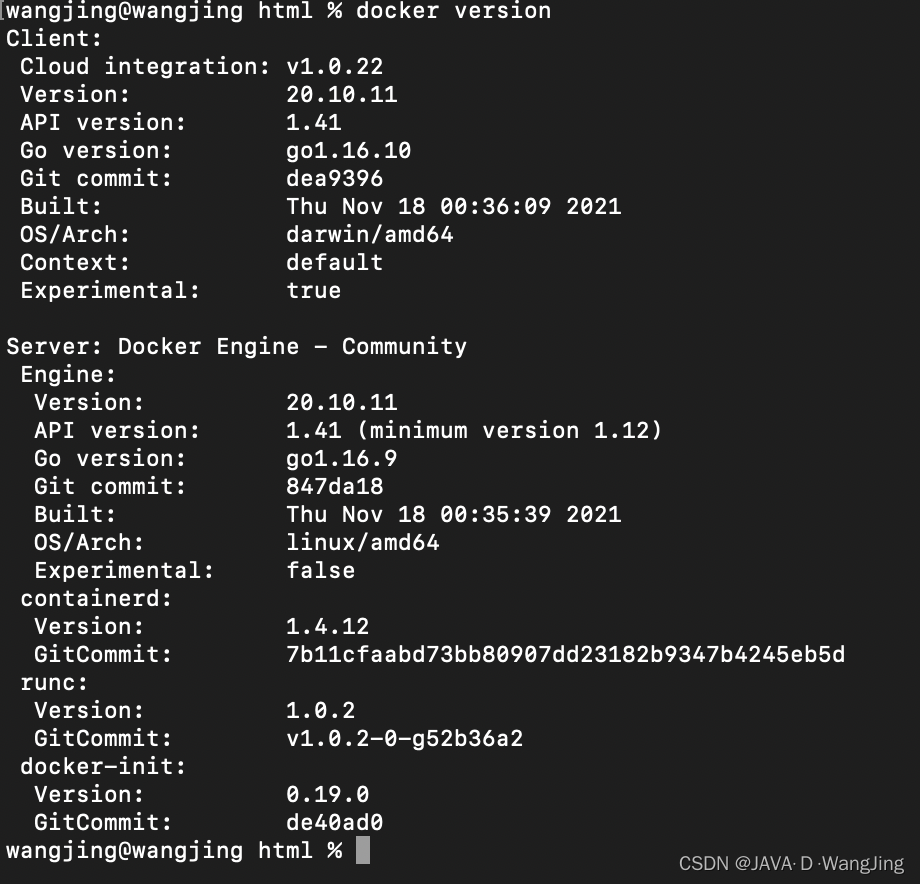 Docker Java API 使用（MAC 环境）_should be set.falling back to jersey, will be an e-CSDN博客