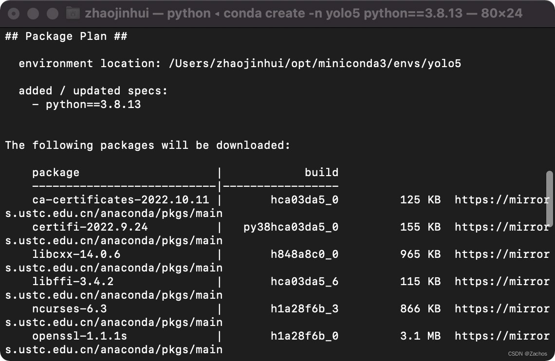 Mac使用miniconda 安装python3.8详细步骤_miniconda3.8-CSDN博客