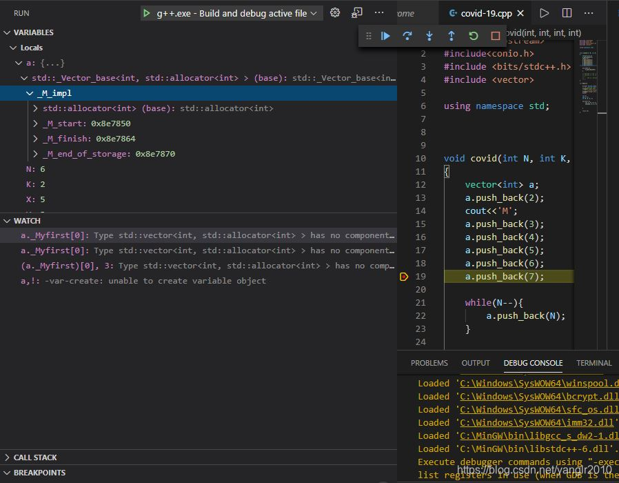 Windows中VS code无法查看C++ STL容器的值_gdb调试c++显示无法看-CSDN博客