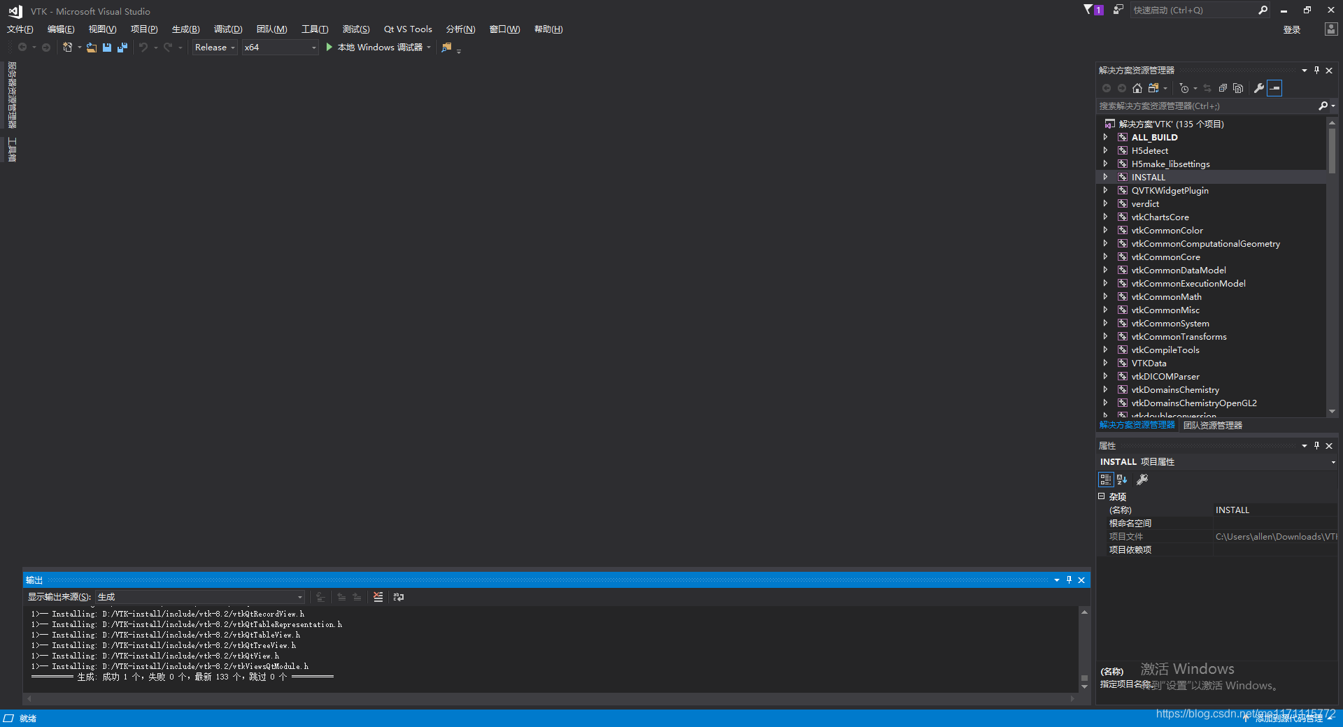 Windows10下QT+VTK+PCL环境配置（一次成功）_qt pcl vtk-CSDN博客