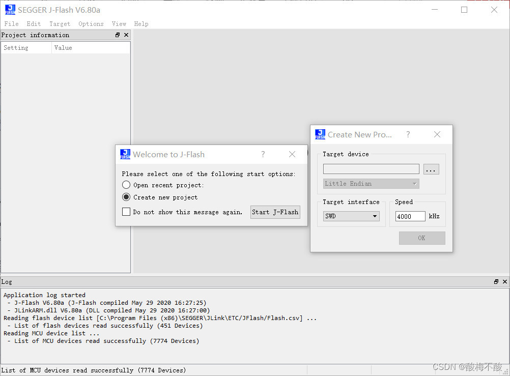 J-Link软件安装与固件读取教程-CSDN博客