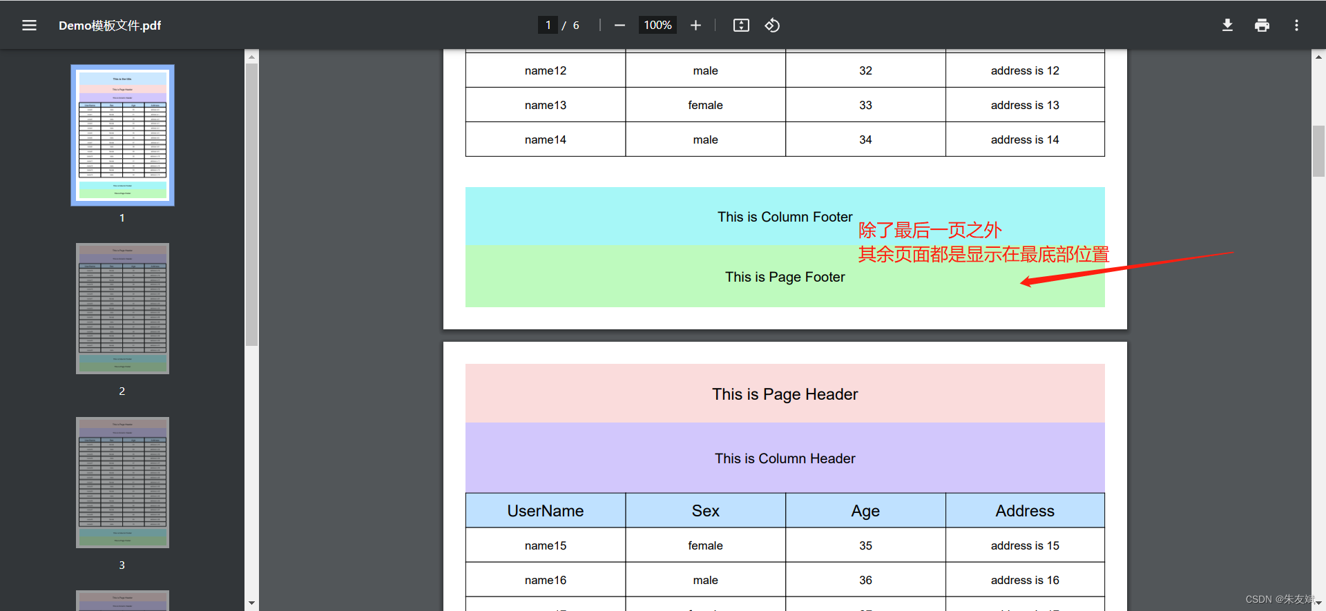 JasperReports之模板文件七大组成区域介绍（Title、PageHeader、ColumnHeader、Detail、ColumnFooter等）--支持Android-CSDN博客