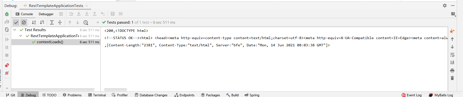 Spring MVC 之 RestTemplate_idea2020 springmvc resttemplate-CSDN博客