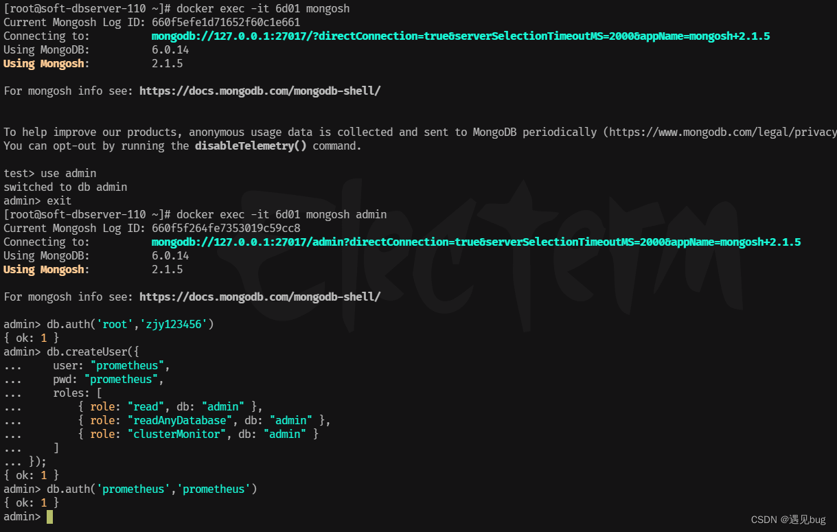 Prometheus+grafana环境搭建MongoDB(docker+二进制两种方式安装)(五)_grafana dashboard mongodb-CSDN博客