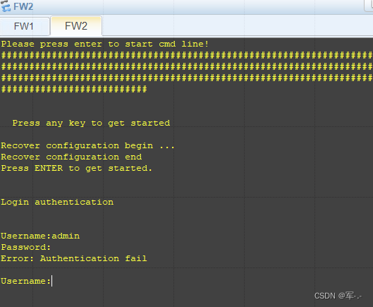esnp防火墙开启出现Error: Authentication fail-CSDN博客