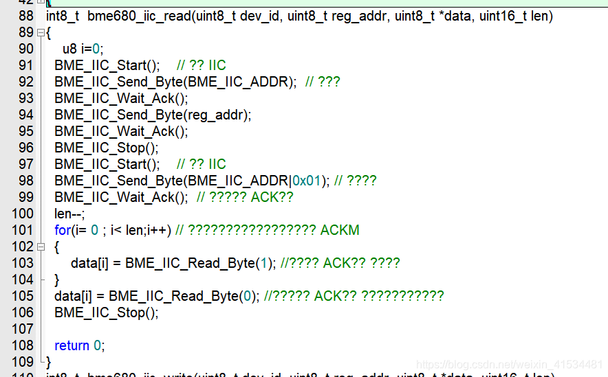 毕业设计--2020.02.13-----基于Stm32F407的 BME680传感器库函数的迁移_stm32 iic 读取bme680-CSDN博客