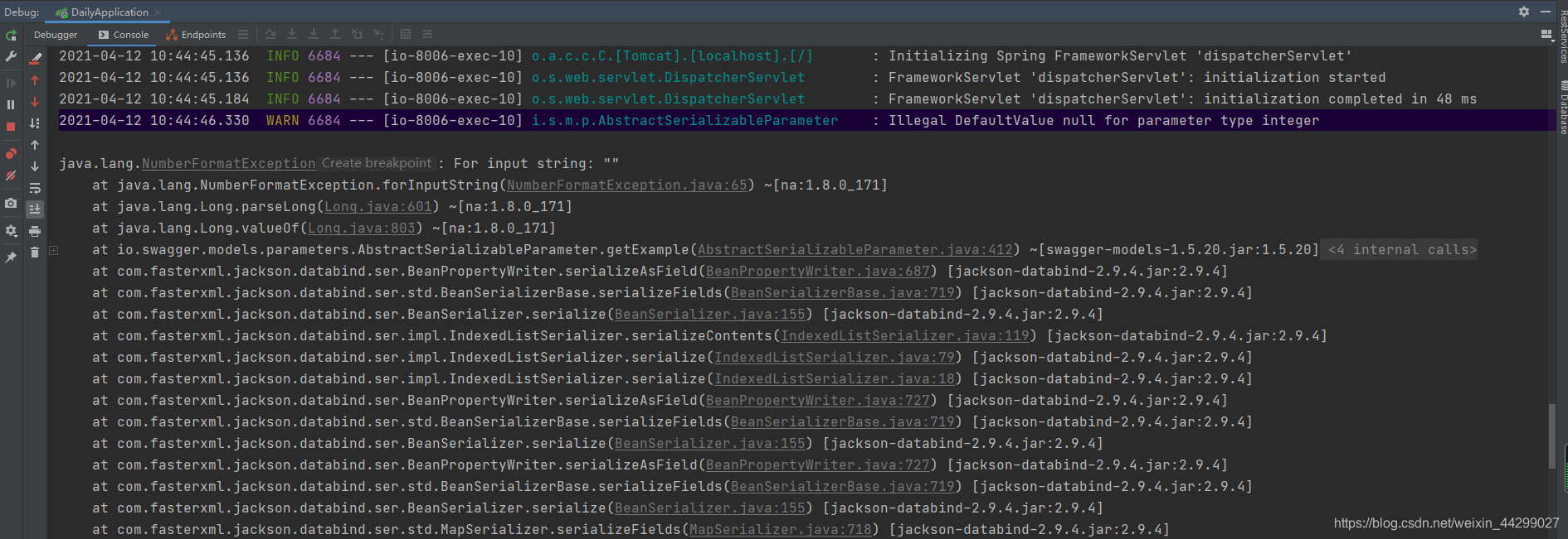 【异常处理】关于访问swagger-ui报错java.lang.NumberFormatException: For input string: ““的解决方案总结_swagger java ...