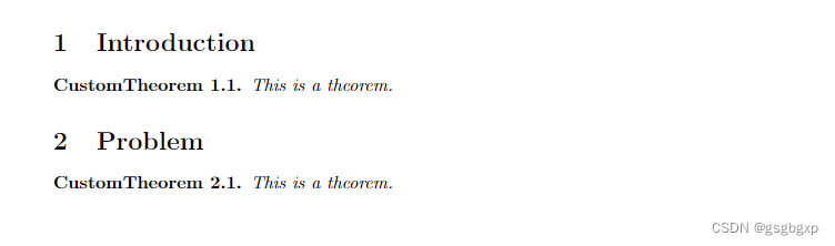 LaTeX中的定理、证明、引理环境_latex theorem-CSDN博客