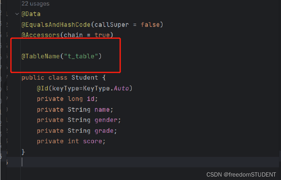 【Mybatis-Plus】常见的@table类注解_mybatis-plus table注解-CSDN博客