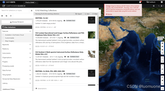 GEDI学习笔记 一： 在EarthData上批量、快速下载GEDI数据方法（速度几M每秒）_gedi数据下载-CSDN博客