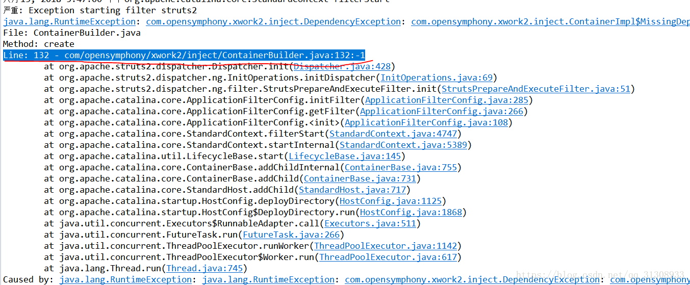 Line: 132 - com/opensymphony/xwork2/inject/ContainerBuilder.java:132:-1_line 132-CSDN博客