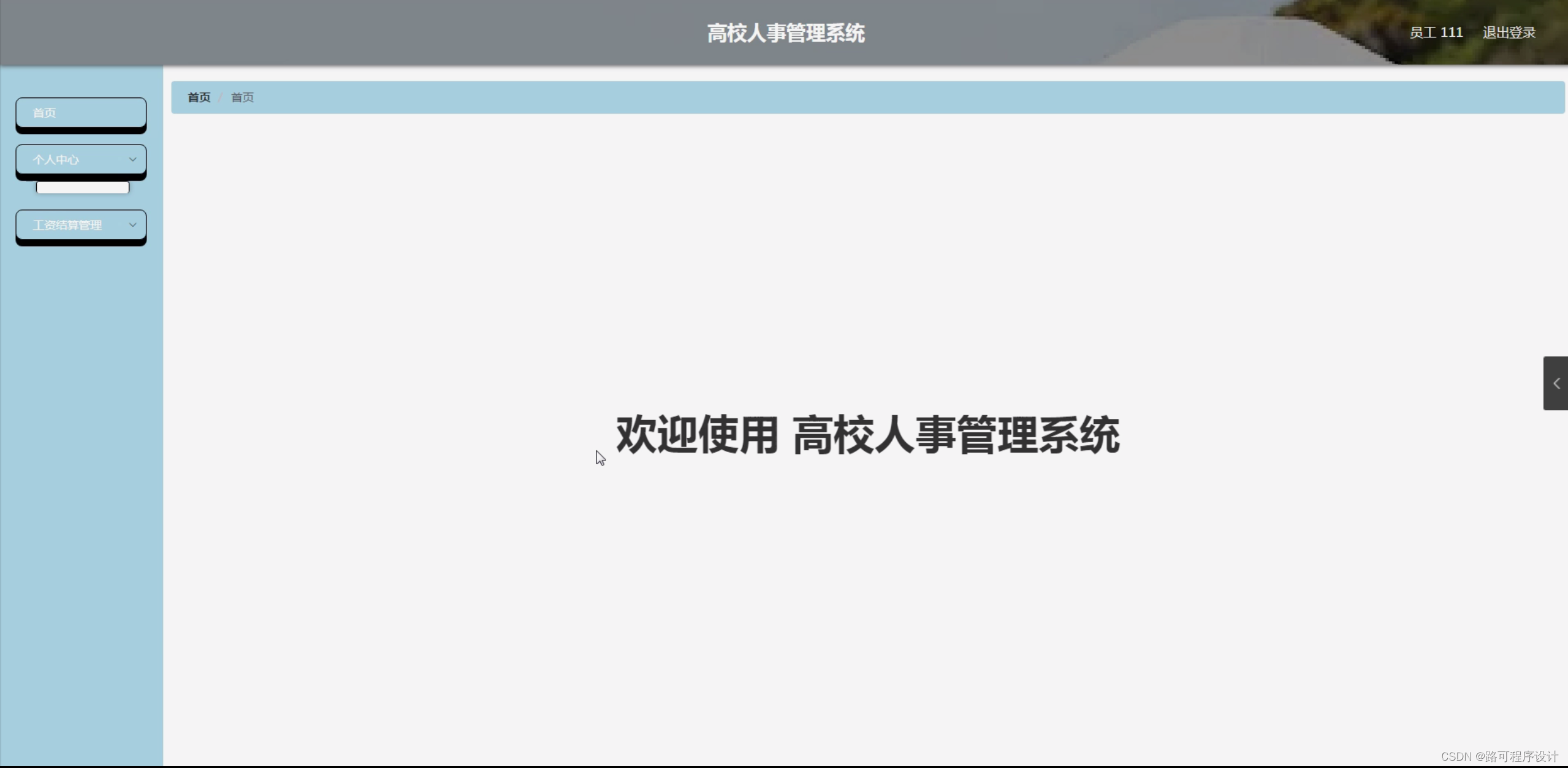 Java计算机毕业设计(附源码)高校人事管理系统(springbootmysqlmaven论文 Csdn博客