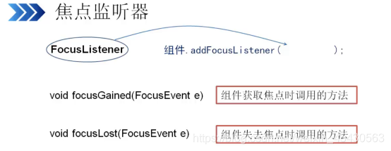 Java中如何获取焦点事件监听，如何调用焦点监听接口避免冗余代码_java中如何监听编辑组件获取焦点事件-CSDN博客