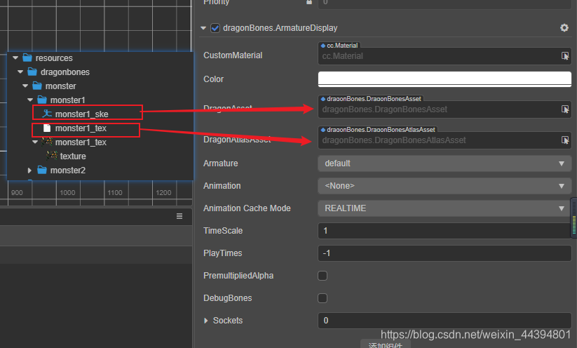 CocosCreator v3.x动态加载绑定dragonbones骨骼动画资源_cocos creator龙骨动画封装-CSDN博客