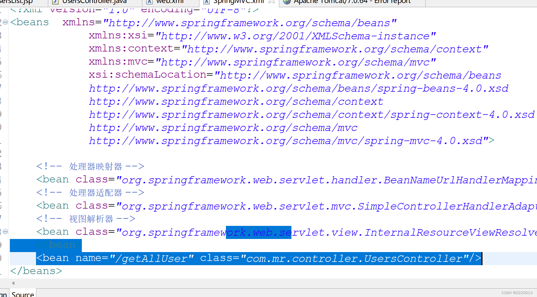 springmvc-CSDN博客