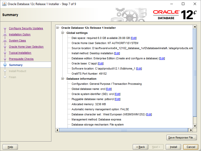 如何在Windows中安装Oracle数据库12c_windows安装oracle12数据库-CSDN博客