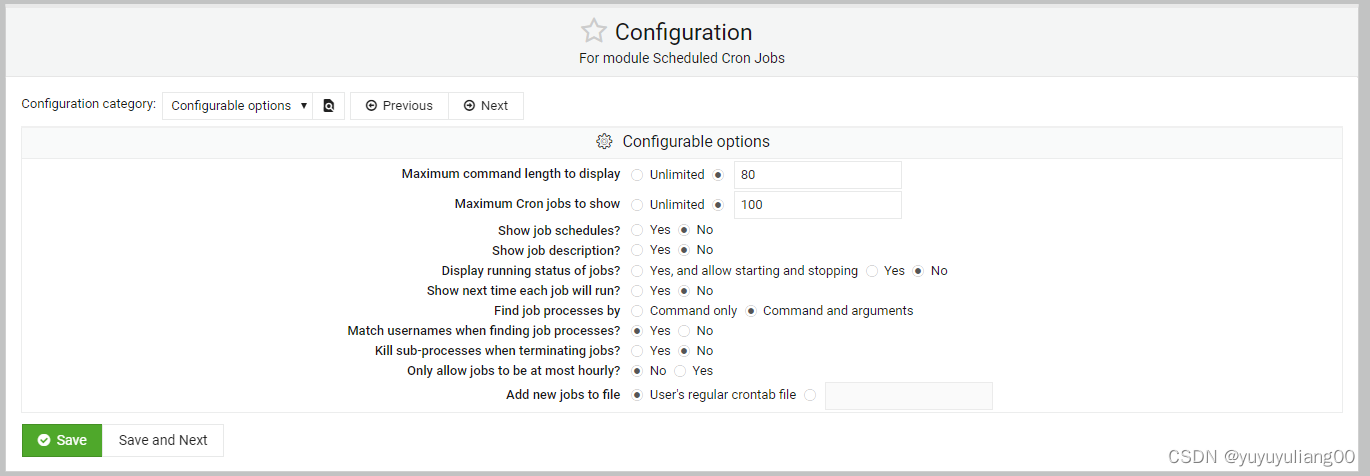 Webmin -- Scheduled Cron Jobs_webmin定时任务-CSDN博客