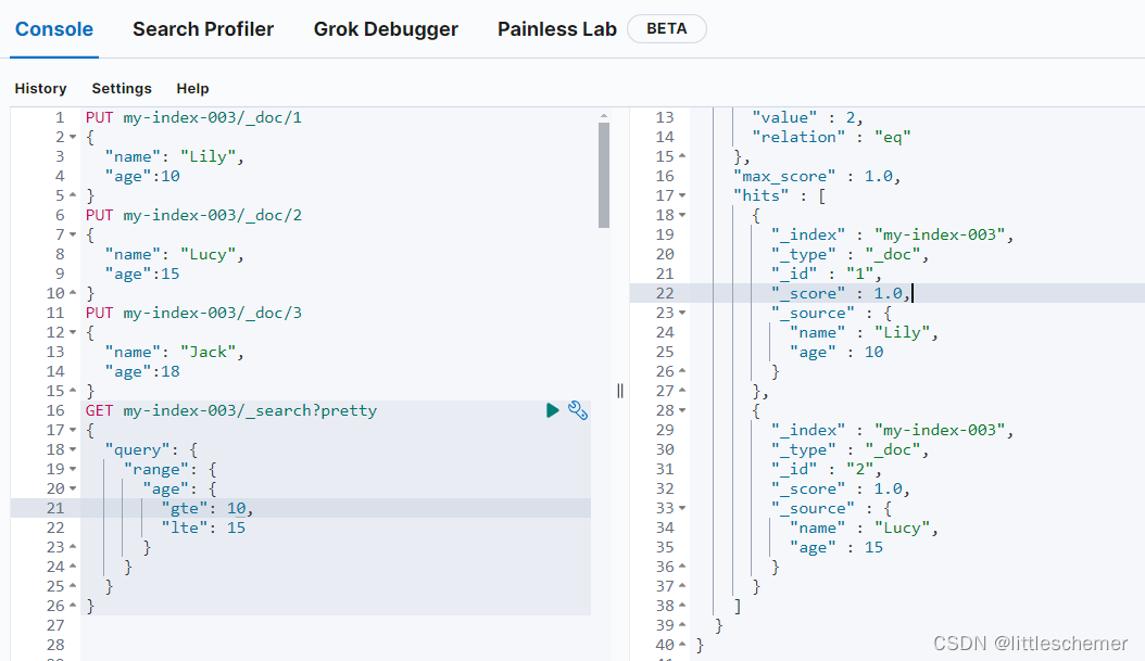 Elasticsearch使用Kibana进行基础操作_kibana elasticsearch api操作-CSDN博客