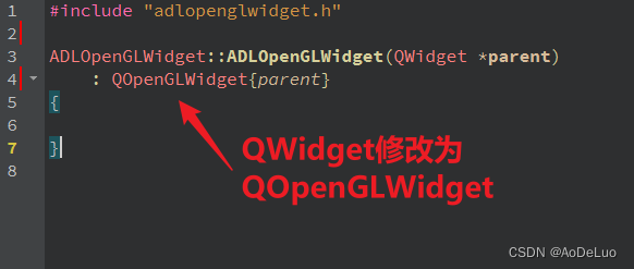 QT QOpenGLWidget使用说明(一)OpenGL 类的添加_qt6.6.0中qtopengl头文件-CSDN博客