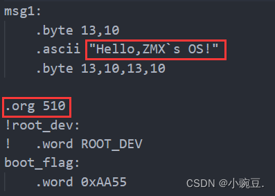 实验二操作系统的引导_bootsect.s打印-CSDN博客