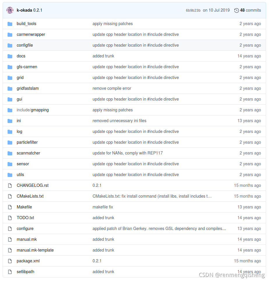 源码编译gmapping报错Could not find a package configuration file provided by “openslam_gmapping“ with ...