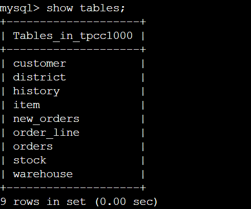 mysql tpcc 测试结果分析_tpcc-mysql运行结果解读-CSDN博客