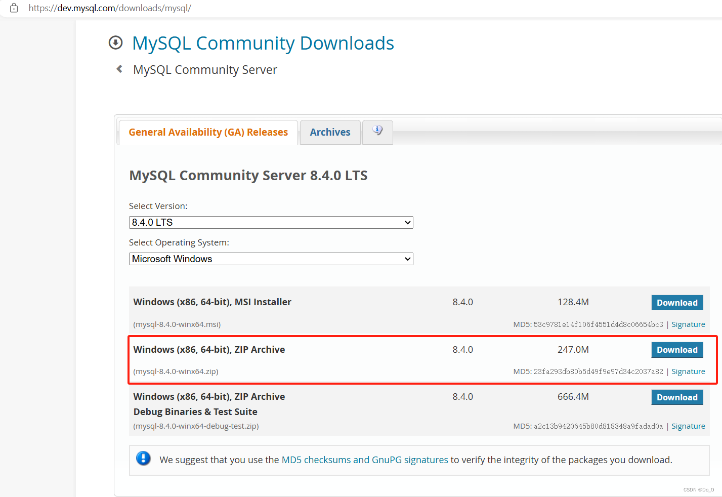 win10免安装配置MySQL8.4.0_win10安装mysql8.4-CSDN博客