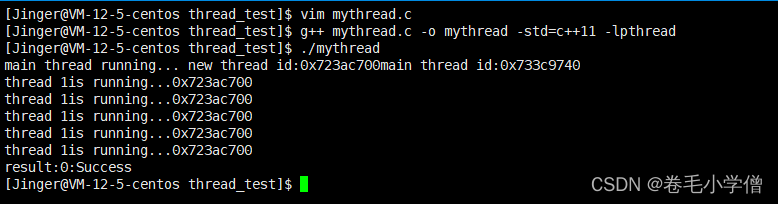 Linux之多线程（下）——线程控制_linux pthread-CSDN博客