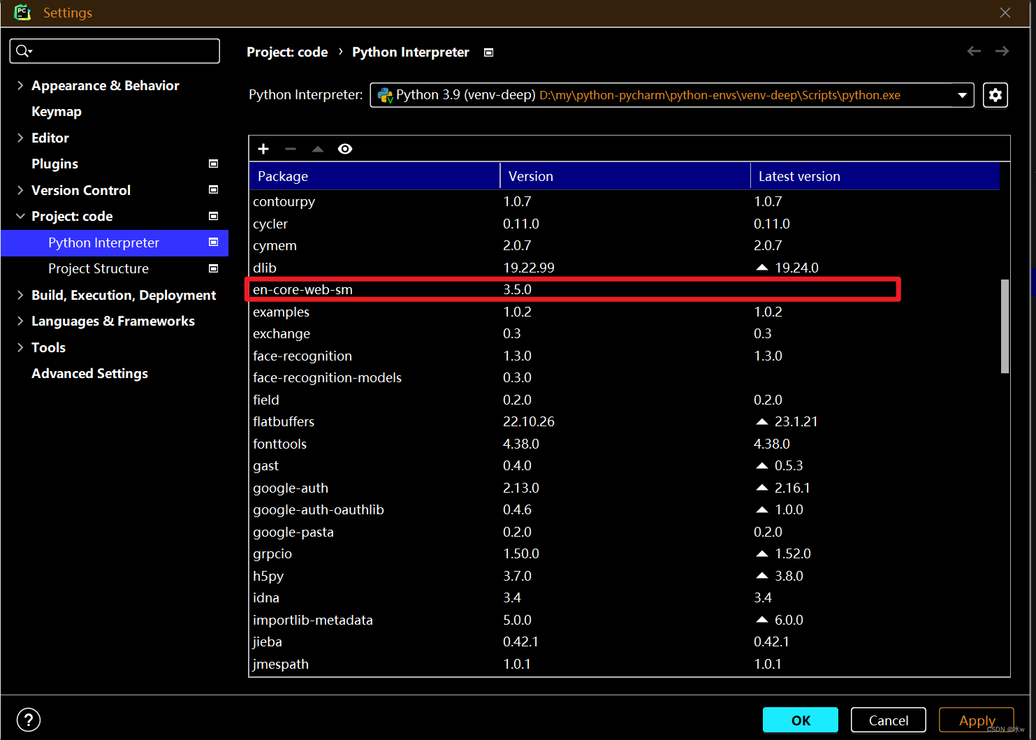 Python 解决报错：OSError: [E050] Can‘t find model ‘en_core_web_md‘. It doesn‘t seem to b_esn't seem ...
