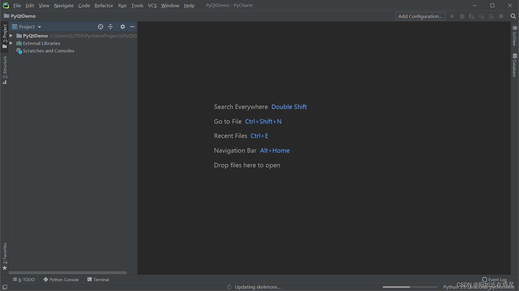 Pyqt5的安装与designer的配置使用实现一个入门demo，图文详解）pyqt Demo Csdn博客