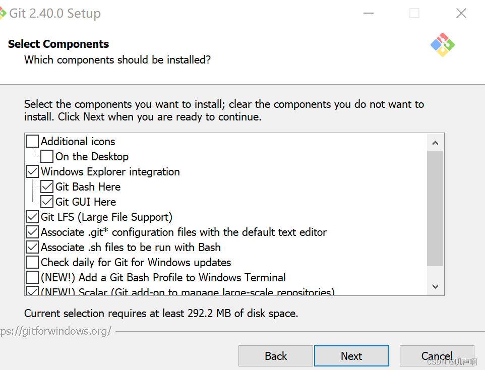 Git-2.40.0-64安装_git-2.40.0-64-bit.exe-CSDN博客